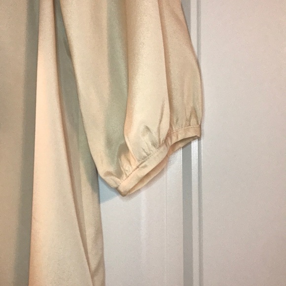 C. Luce | Dresses | C Luce Cream Dress With Bow | Poshmark